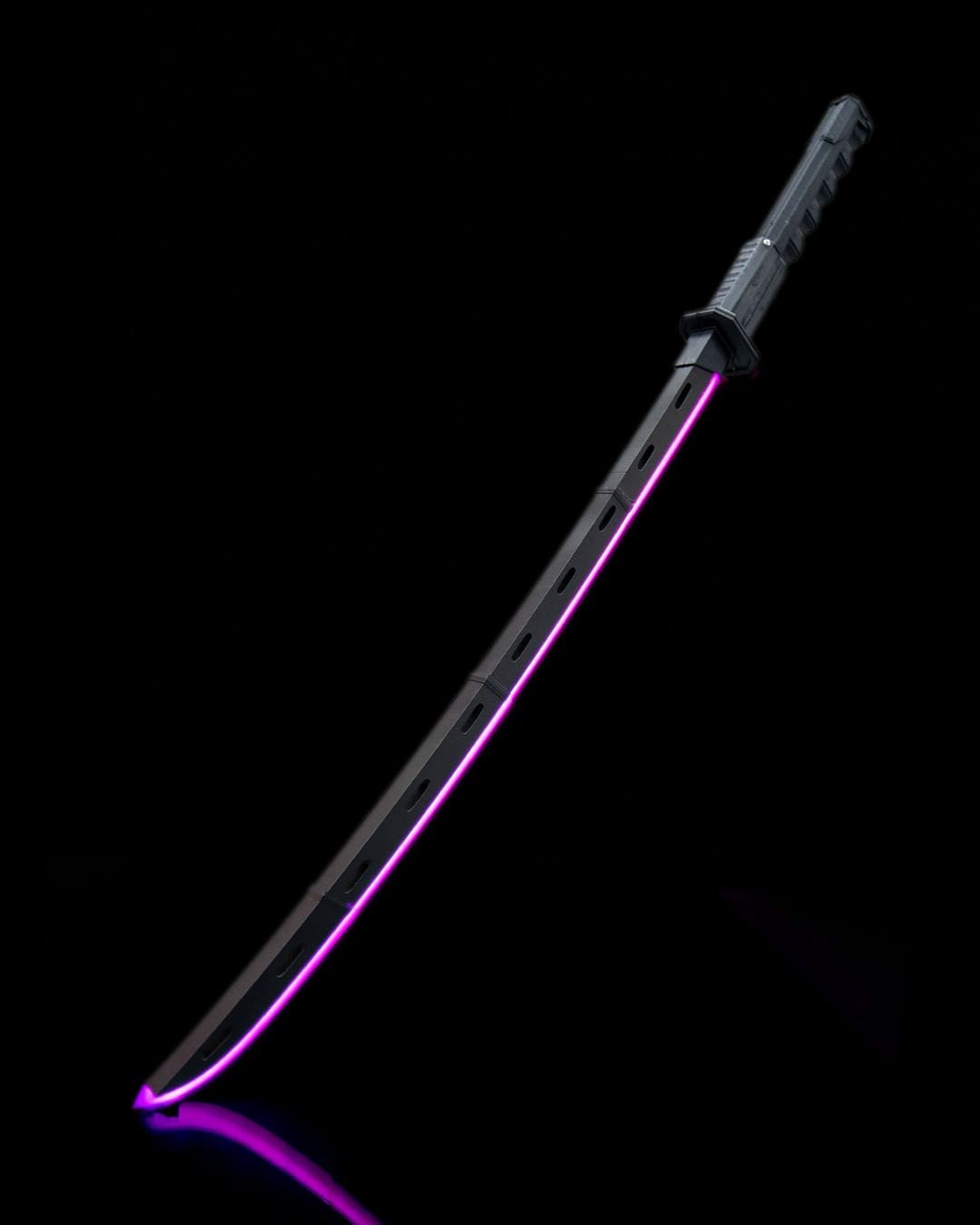 Futuristic LED 3D Printed Katana Ethereal Glow, Samurai-inspired Design ...
