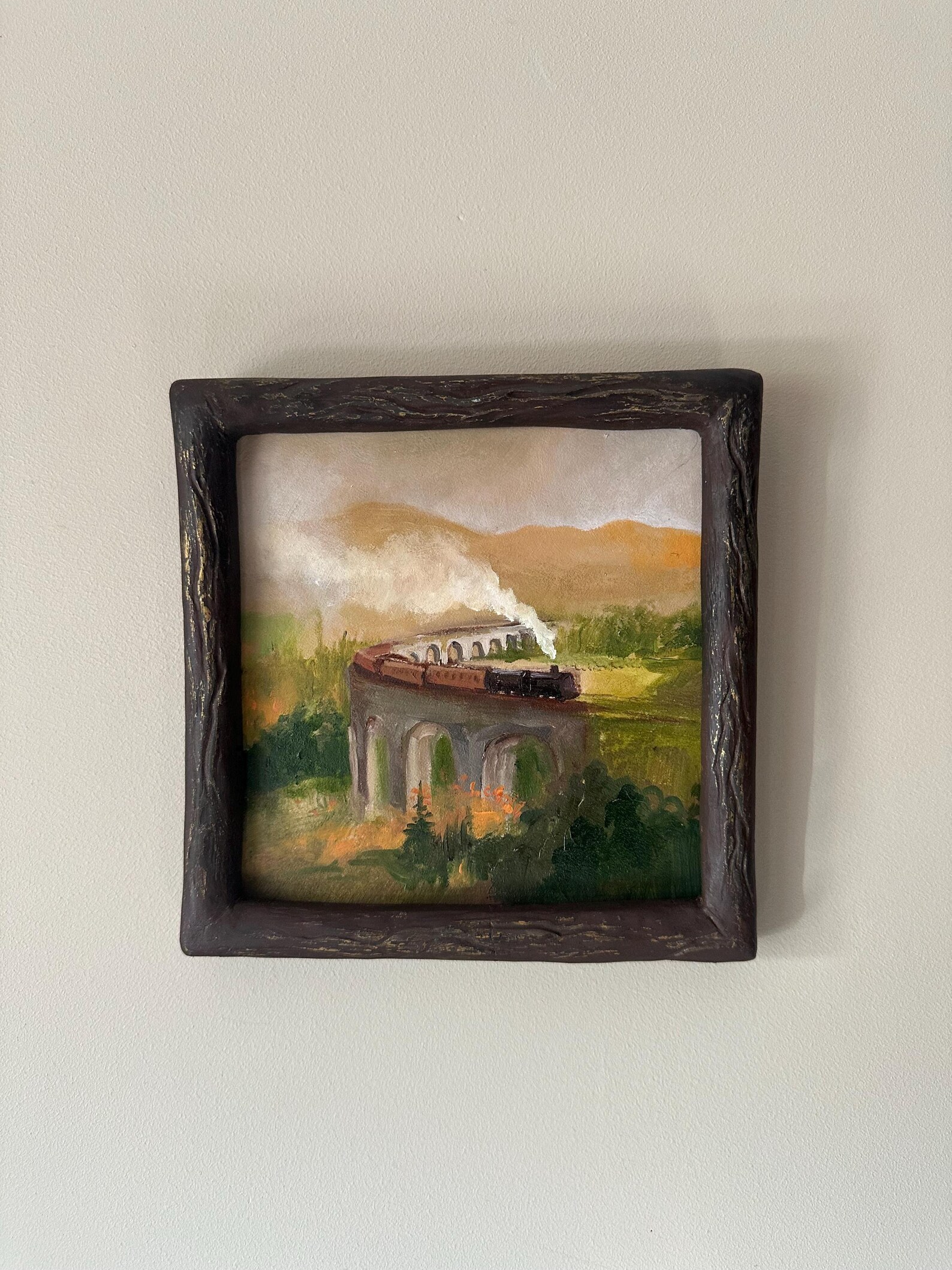 Jacobite Steam Train Wall Art : Scottish Steam Train Painting - Etsy