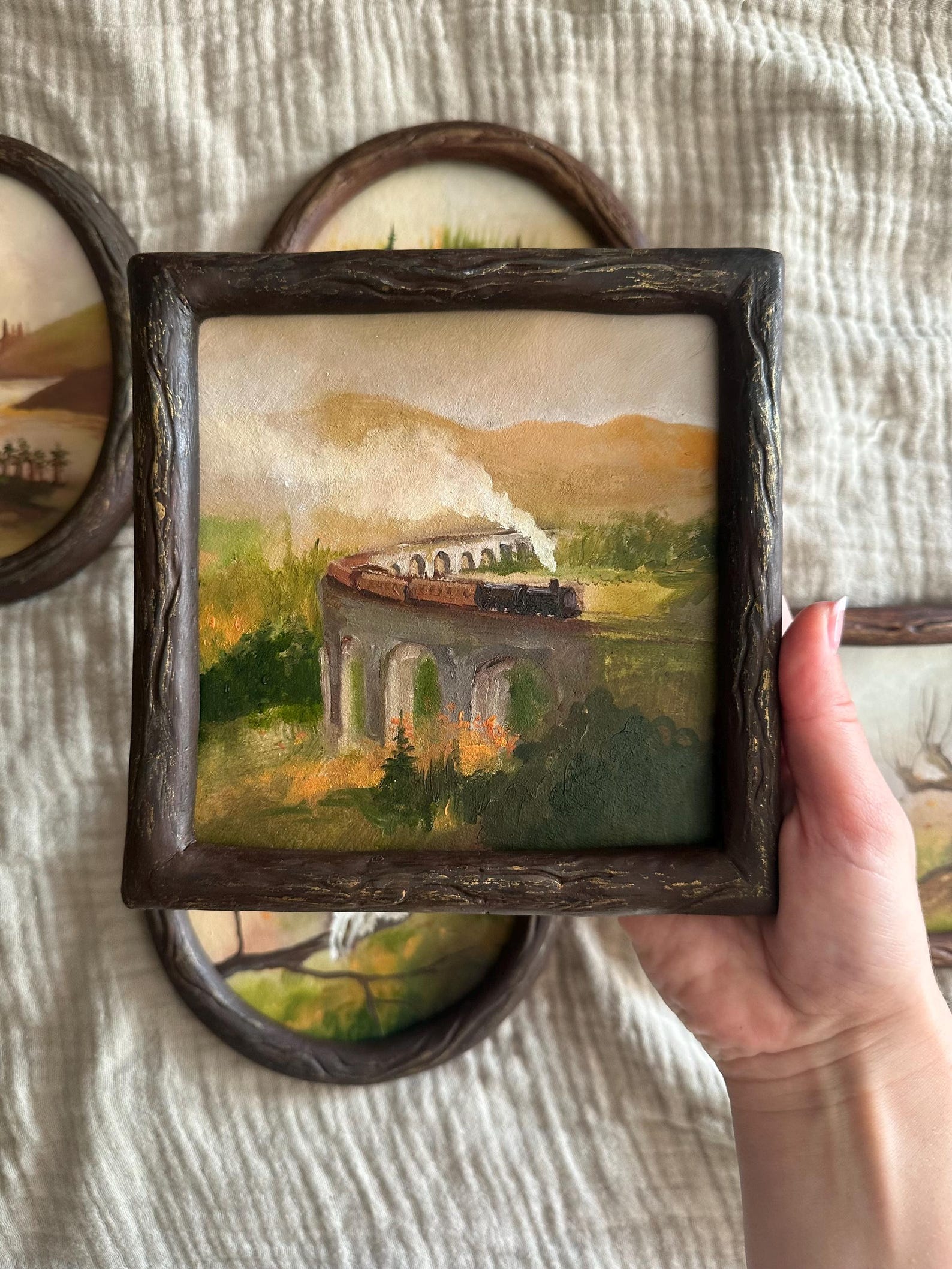 Jacobite Steam Train Wall Art : Scottish Steam Train Painting - Etsy