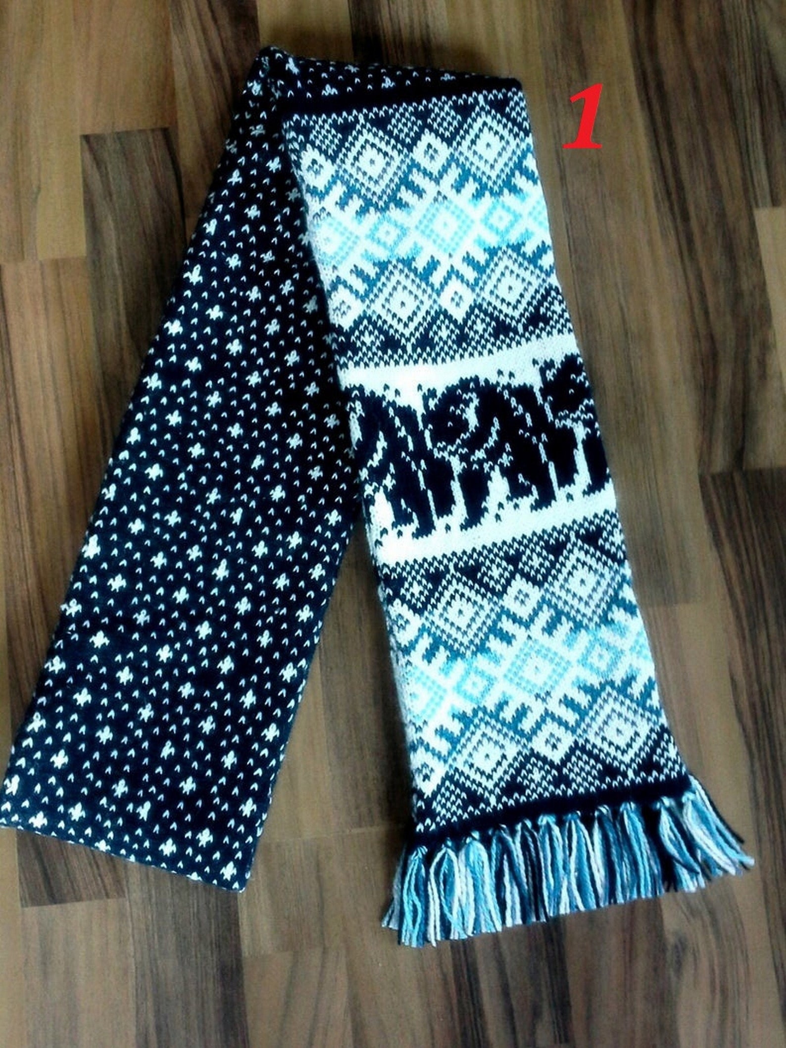 Woolen Knitted Scarf. Winter Scarf, Unisex, Gift for Women, Gift for ...