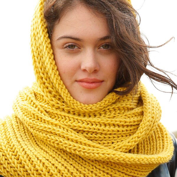 Knitted Scarf - Etsy