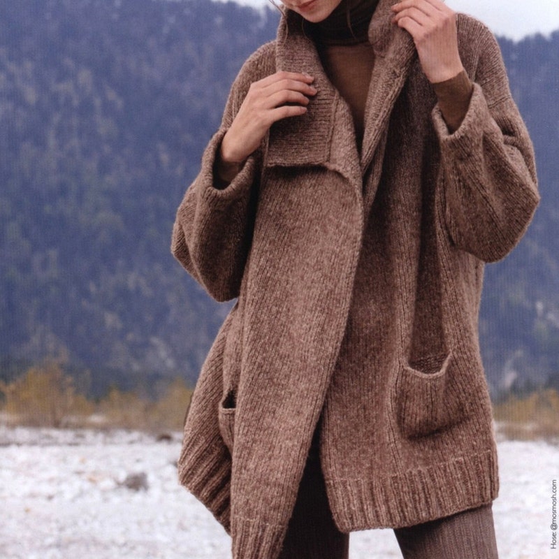 Hand Knit Jacket - Etsy