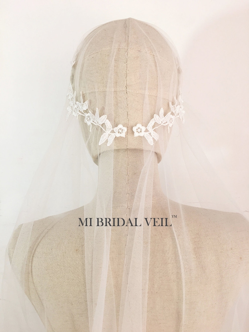 Juliet Cap Veil Cap Veil Boho Bridal Veil 1920s Inspired | Etsy
