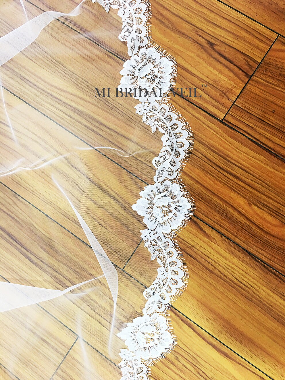 Cathedral Wedding Veil, Lace Wedding Veil, Chantilly Lace Wedding Veil ...