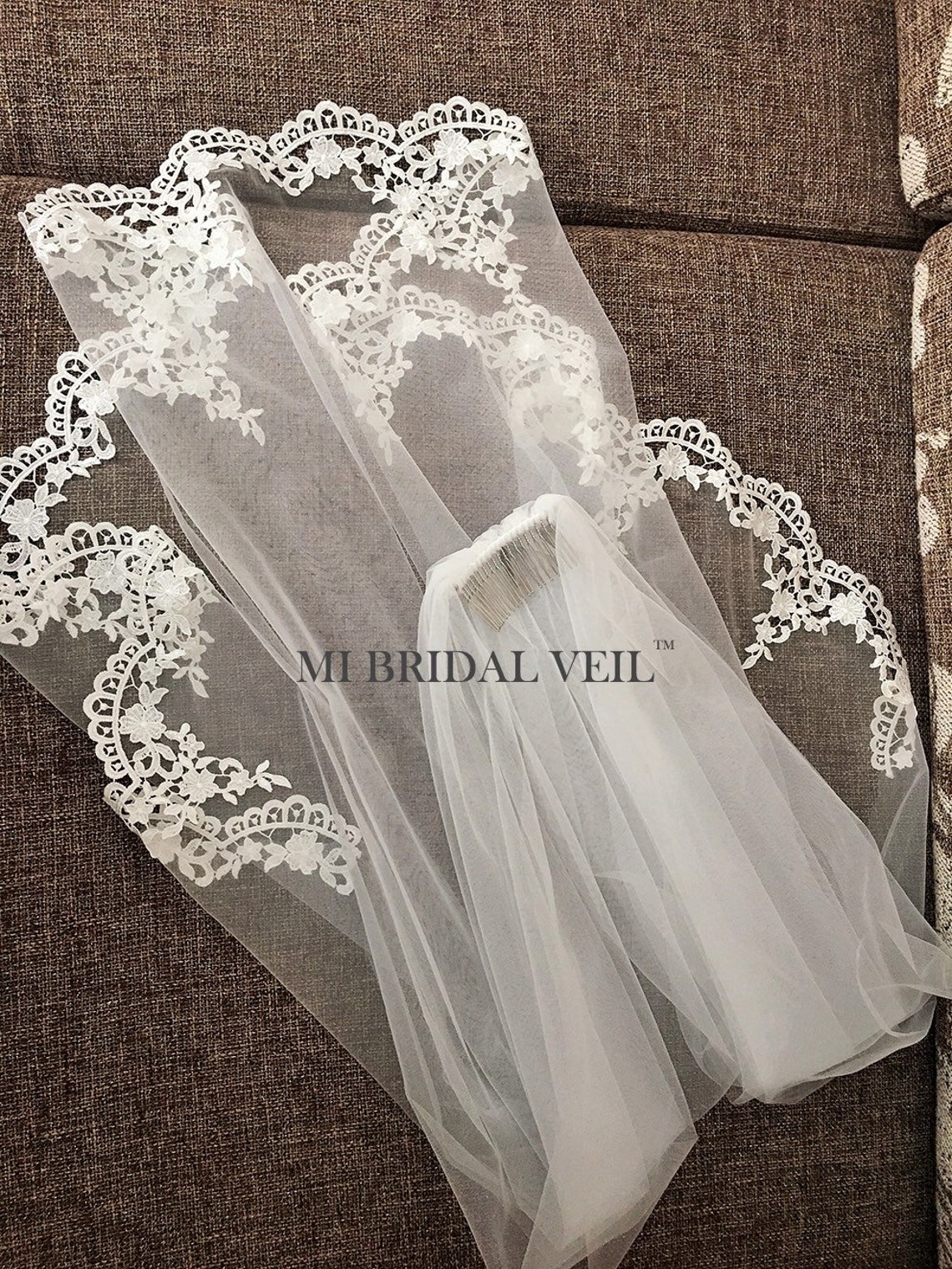Lace Wedding Veil Venice Lace Veil Crochet Lace Veil - Etsy