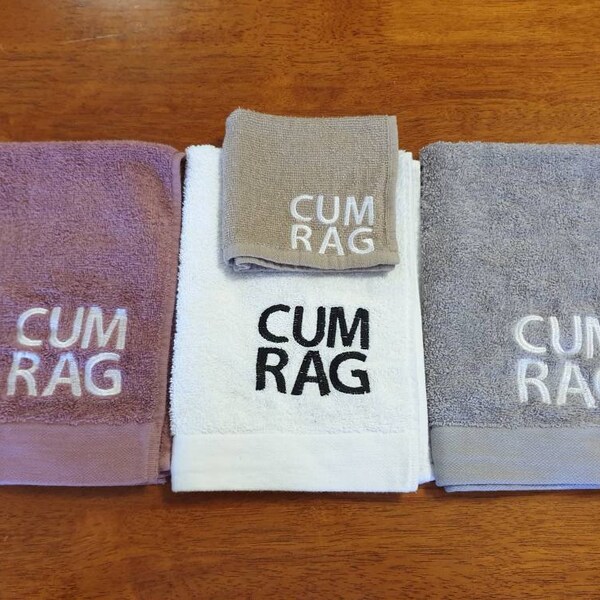 Funny Cum Rag - Etsy