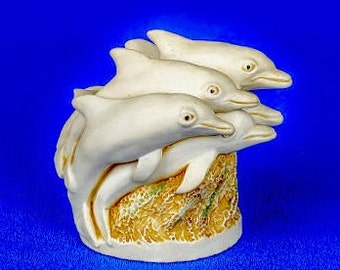 Fenton Dolphin Ruby Candlesticks - Etsy