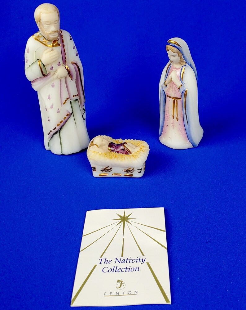 Fenton Nativity Set - Etsy
