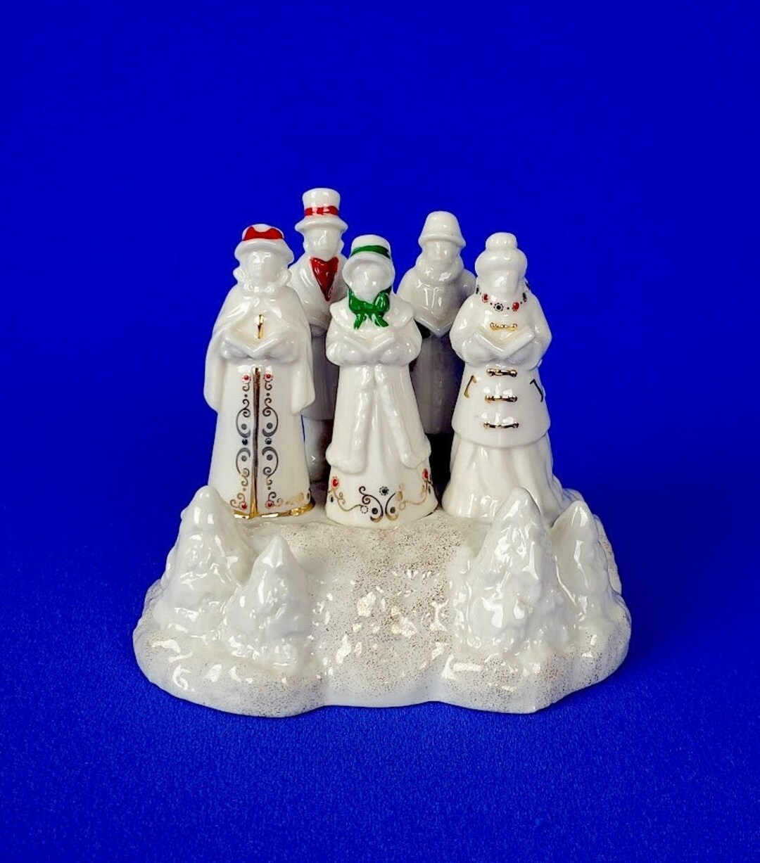 Lenox Mistletoe Park Musical Carolers - Etsy