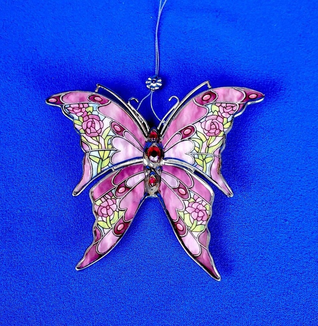 Danbury Mint Porcelain Butterfly Ornament - Etsy