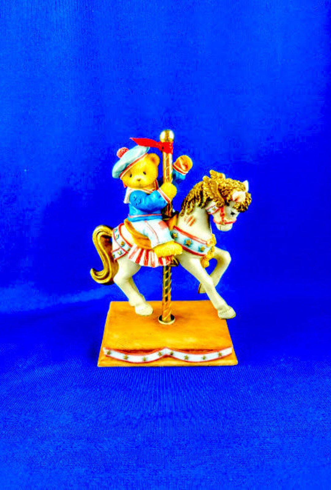 Cherished Teddies Carousel Collection - Bill - Etsy