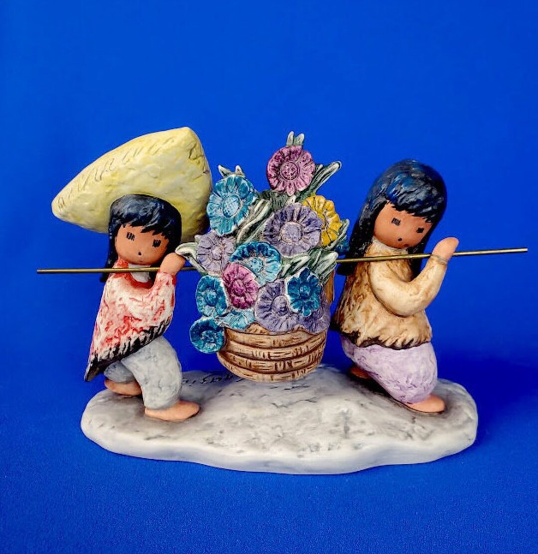 Rare - Spring Flowers - De Grazia Figurine - Etsy