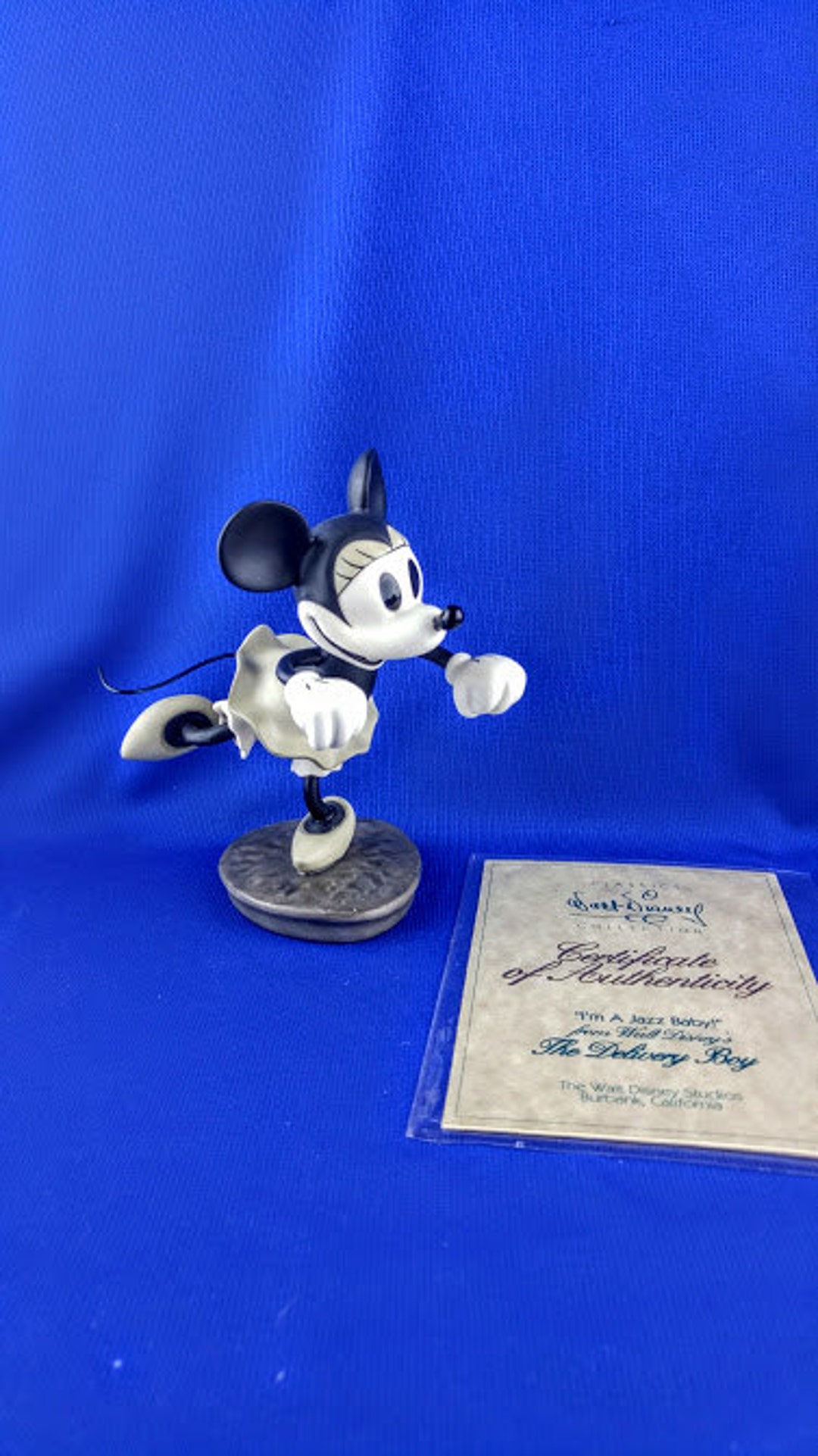 Walt Disney Classic Collection "i'm A Jazz Baby" Minnie Mouse - Etsy