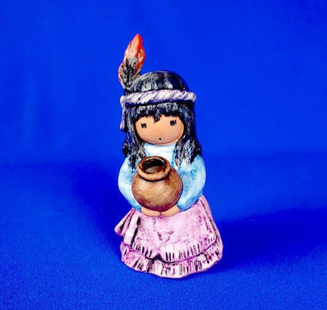 Tiny Treasure Degrazia Figurine - Etsy