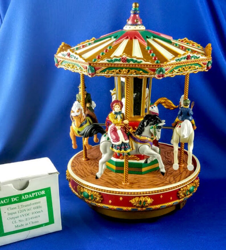 Mr. Christmas Merry Go Round - Etsy