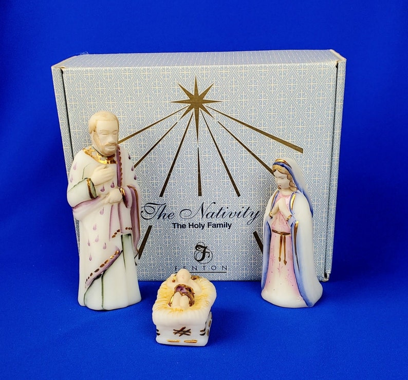 Fenton Nativity Set - Etsy