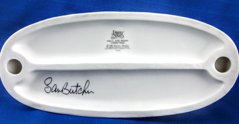 Signed by Sam Butcher Halo and Merry Christmas Precious | Etsy