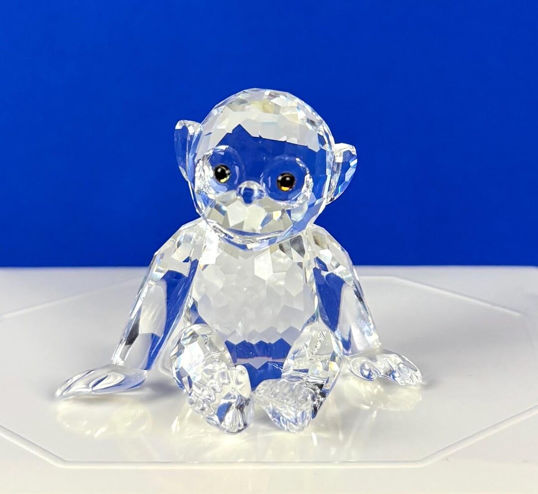 Swarovski Baby Monkey or Chimpanzee - Etsy