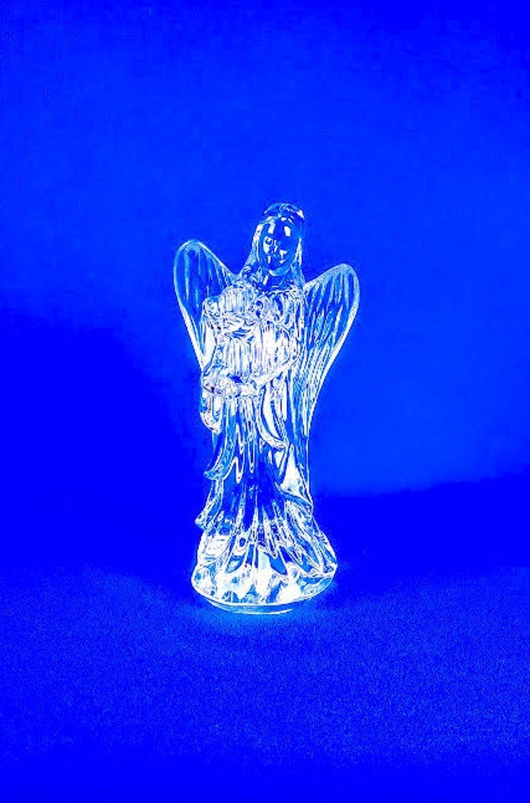 Waterford Crystal Angel With Harp - Etsy