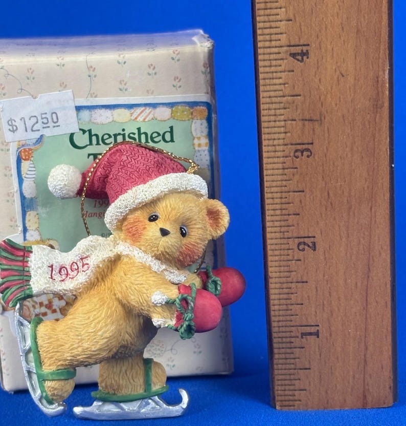 Cherished Teddies Christmas Ornament - Etsy
