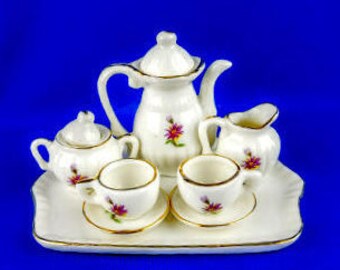Lefton Miniature Tea Set - Etsy