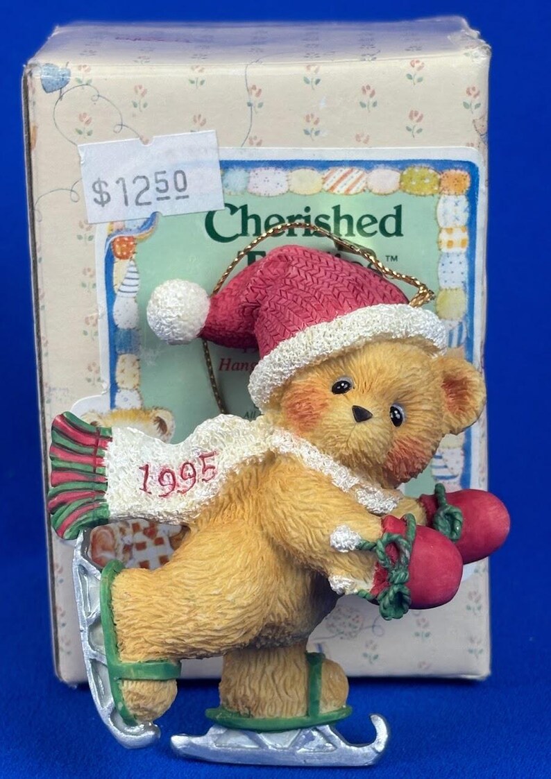 Cherished Teddies Christmas Ornament - Etsy