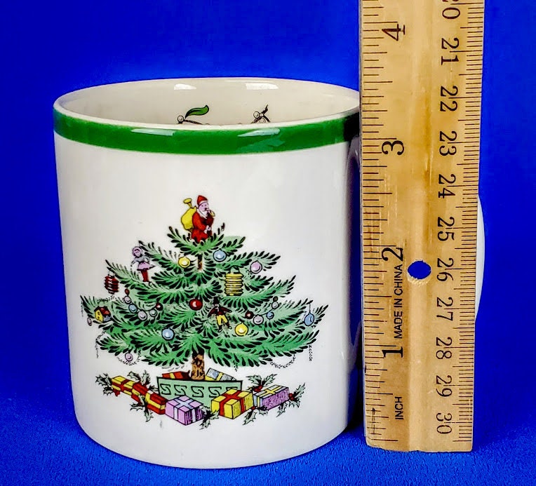 Spode Christmas Tree Cup and Saucer - Etsy