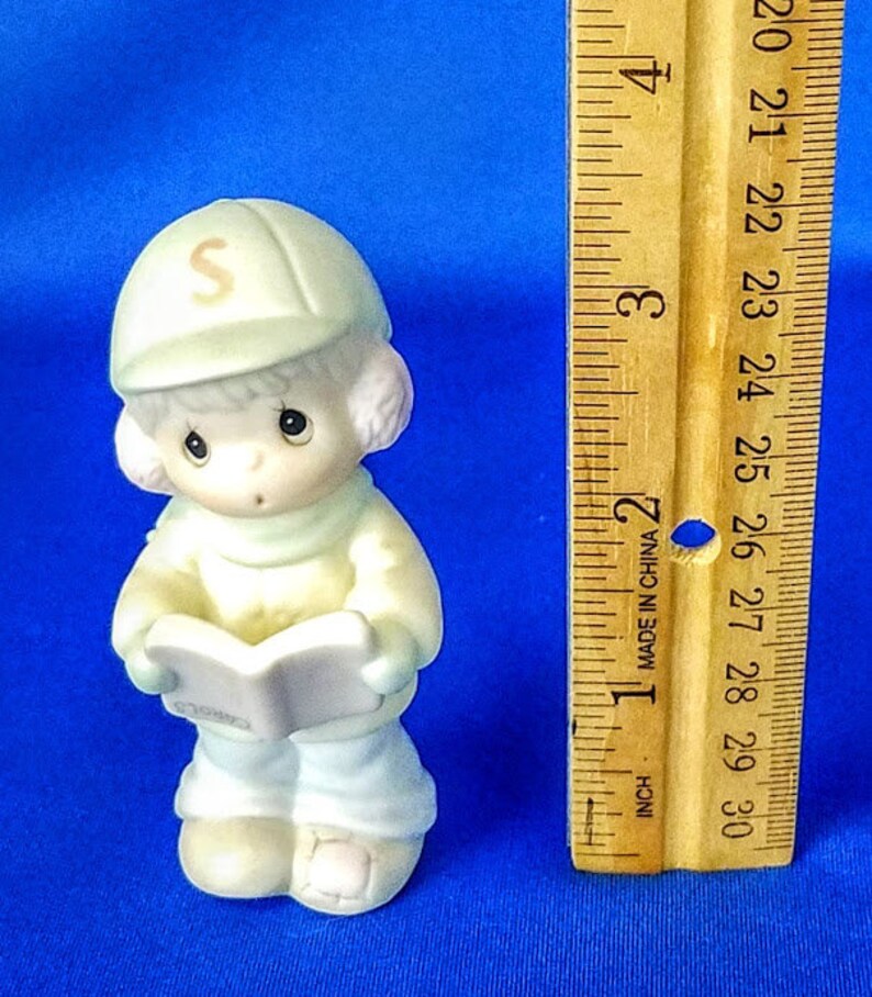 Philip Boy Carolling Precious Moments Figurine for Sugar Town | Etsy