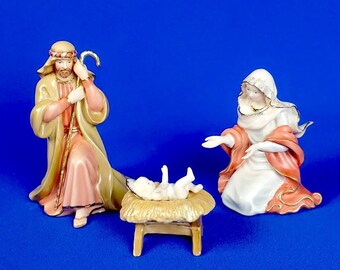 Lenox Little Town of Bethlehem 5 Pc. Set Christmas Nativity Stable ...