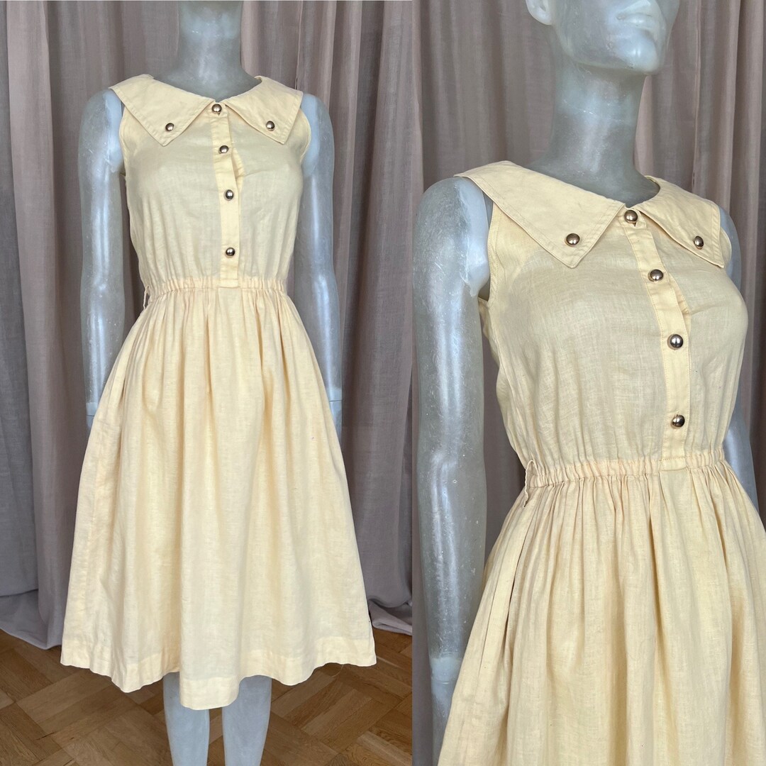 Michel Goma, 70s Dress - Etsy