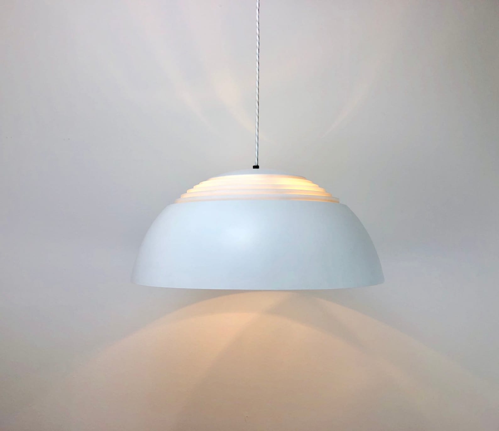 An iconic AJ Royal pendant light designed by Arne Jacobsen | Etsy