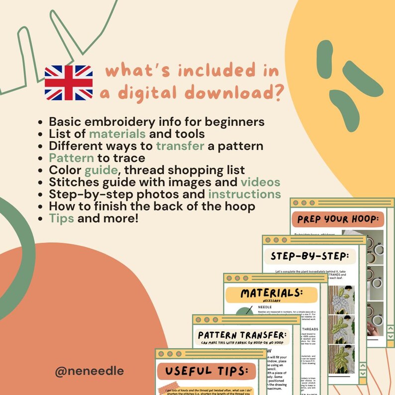 Heartstopper Embroidery Pattern for Beginners Embroidery Pattern in PDF ...