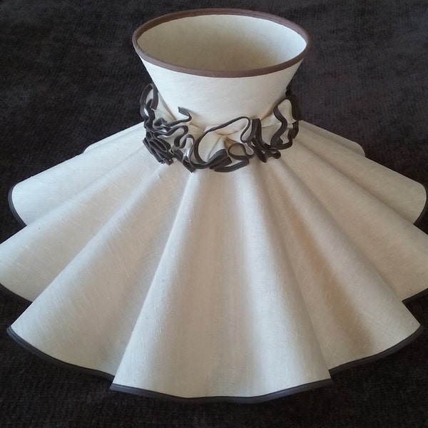 Ruffled Lamp Shade - Etsy