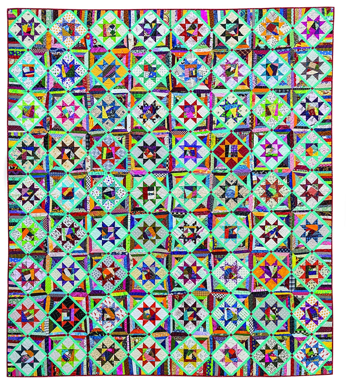 String Frenzy 12 More String Quilt Projects Book Bonnie K - Etsy