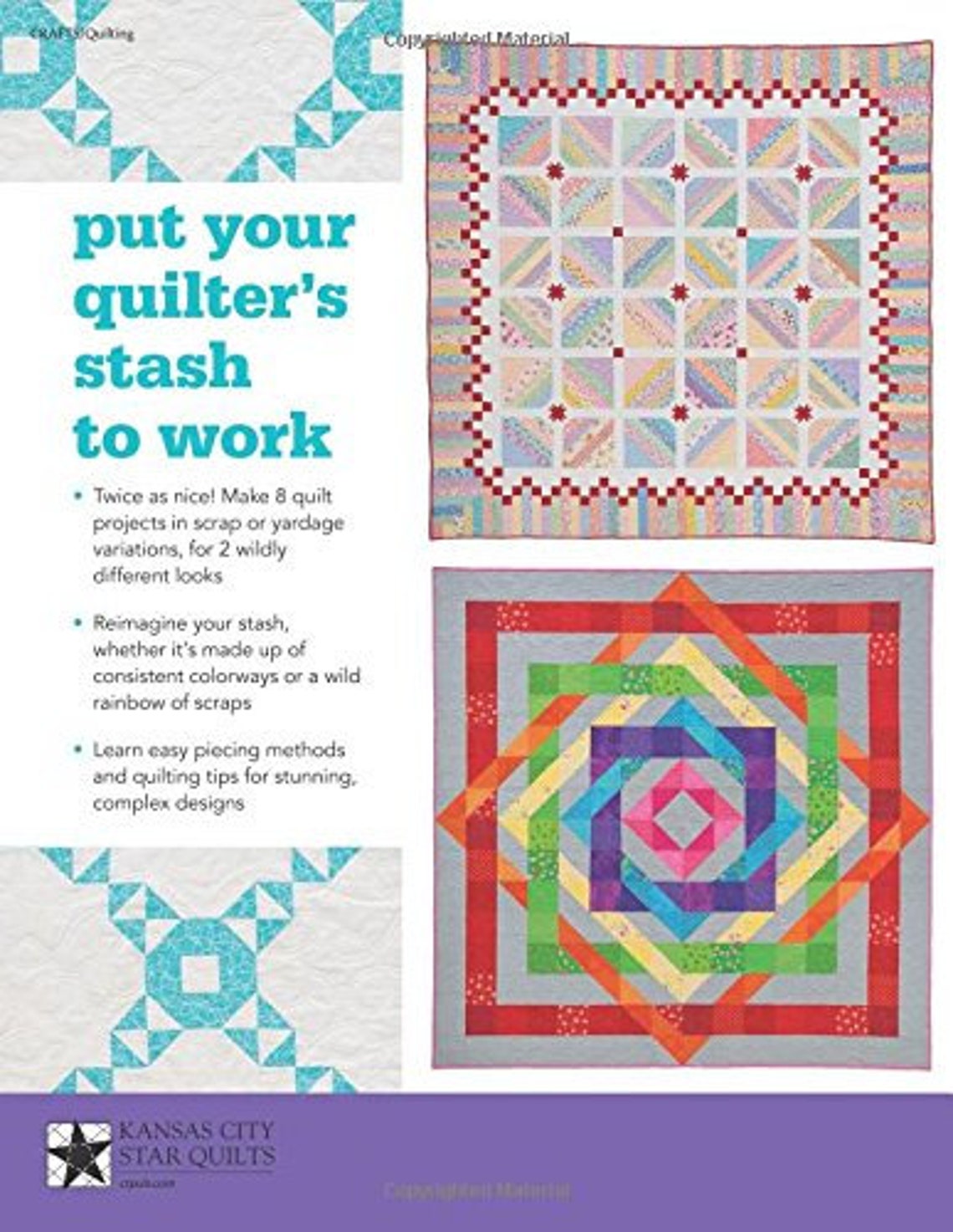 Fantastic Stash Quilts : 8 Projects 2 Ways Using Yardage or | Etsy