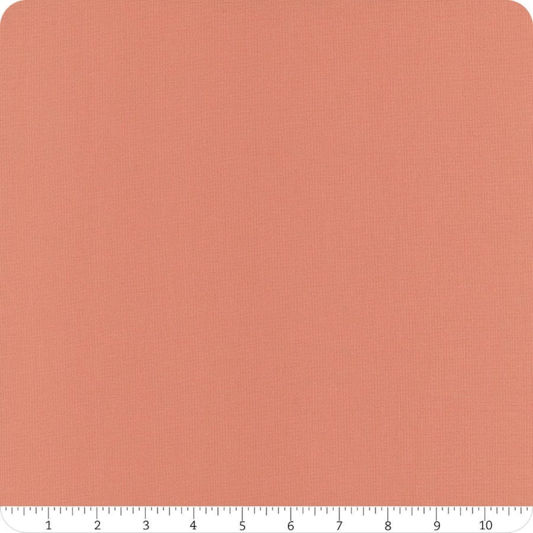 Moda BELLA SOLIDS Quilt Fabric By-the-1/2-yard - 9900 319 Coral Rose - Etsy