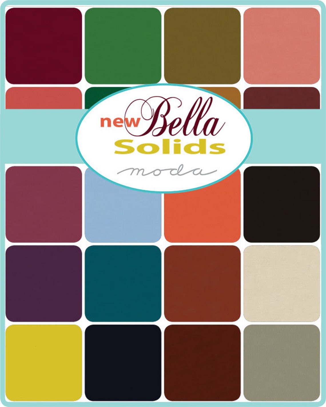 Moda BELLA SOLIDS 2020 Quilt Fabric By-the-1/2-yard 9900 428 - Etsy