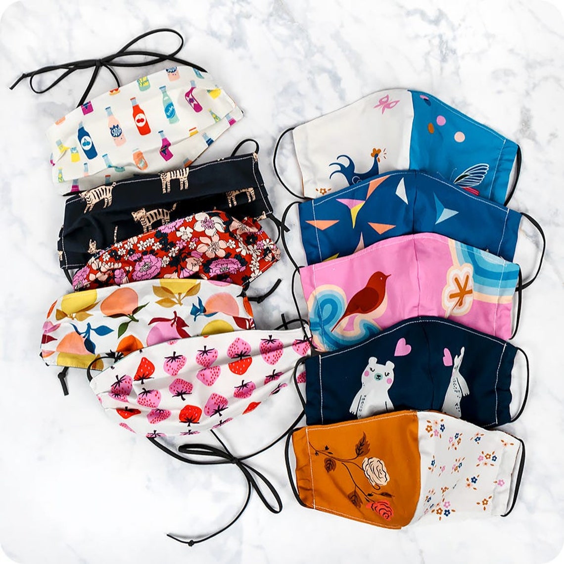 Moda 36 X 44 Face Mask Panel By Ruby Star Society | Etsy