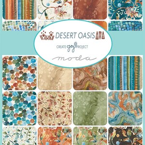 Moda DESERT OASIS Quilt Fabric 36"x44" Panel by Create Joy Project - 39770 11 Multi - Etsy