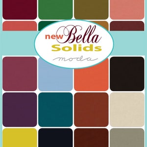 Moda BELLA SOLIDS 2020 Quilt Fabric By-the-1/2-yard - 9900 417 Skylight ...