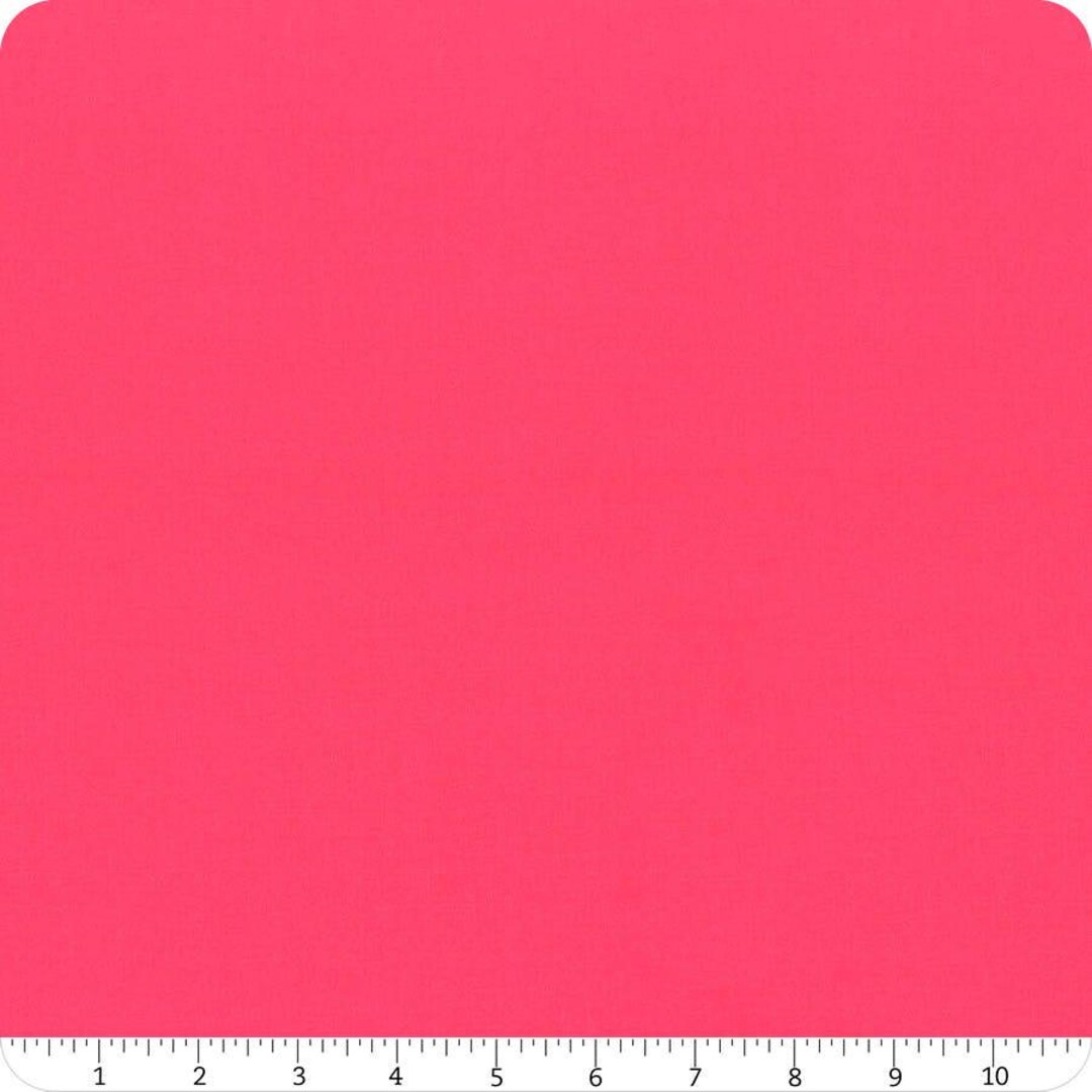 Moda BELLA SOLIDS Quilt Fabric Fat Quarter - 9900 223 Shocking Pink - Etsy