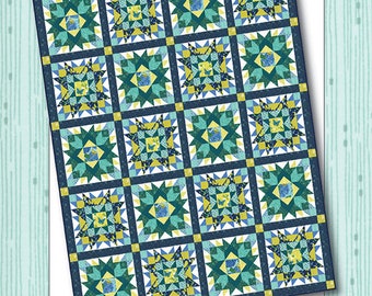 Lush Quilt Pattern - Etsy