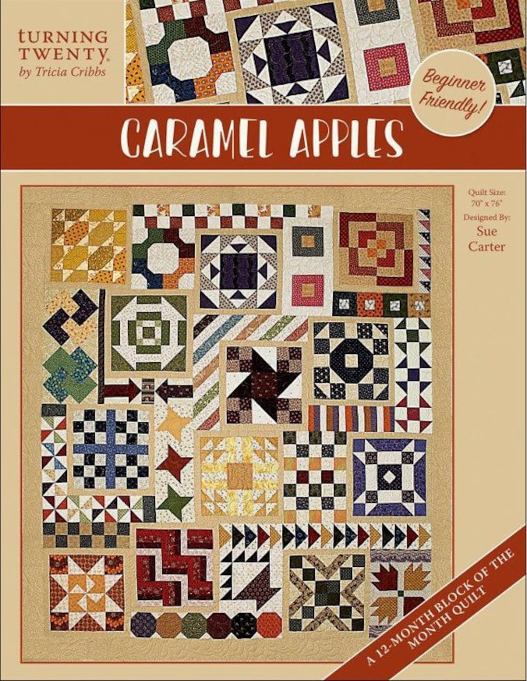 CARAMEL Apples Quilt Pattern Ff 268 Ff 268 - Etsy