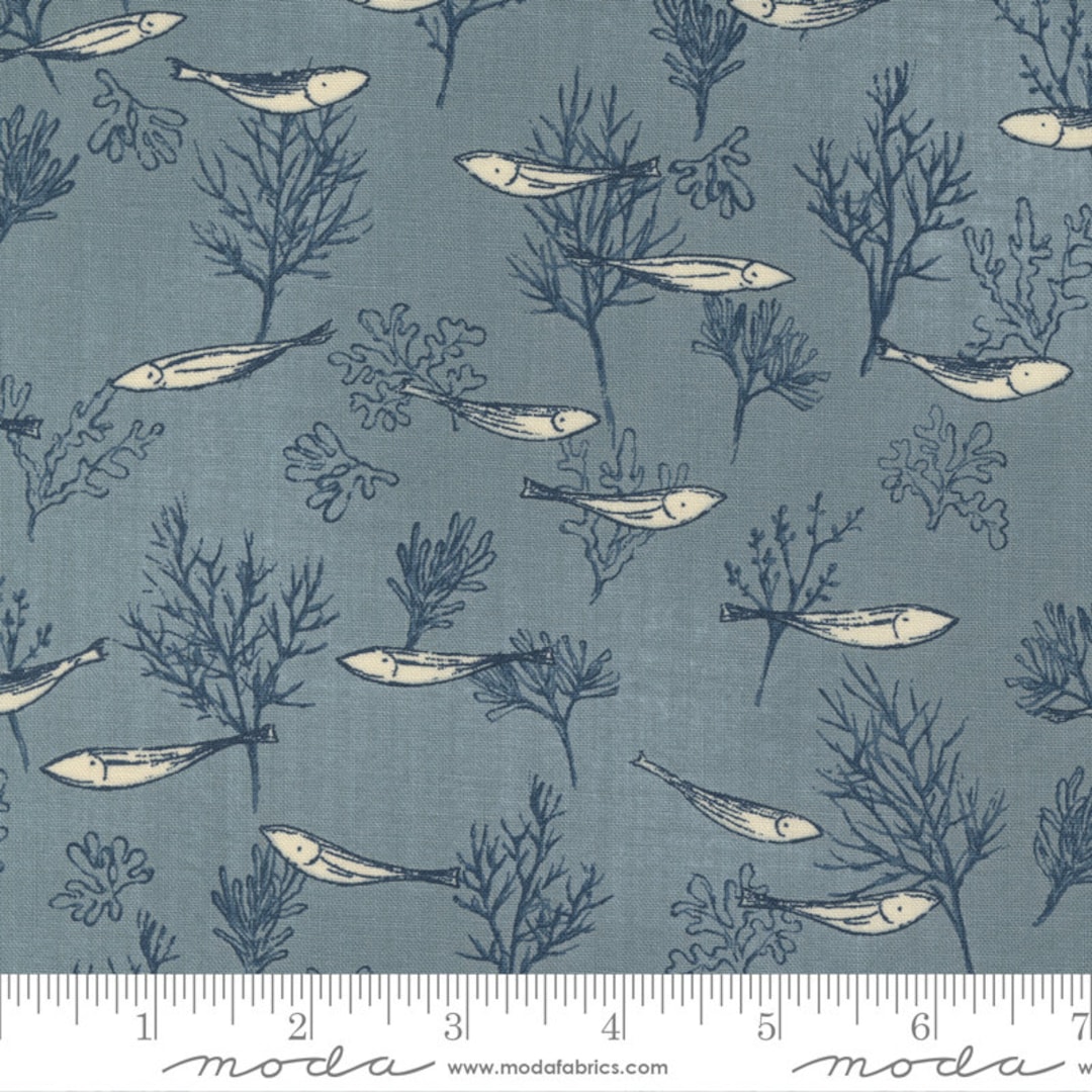Moda TO THE SEA Quilt Fabric By-the-1/2-yard by Janet Clare - 16932 15 ...