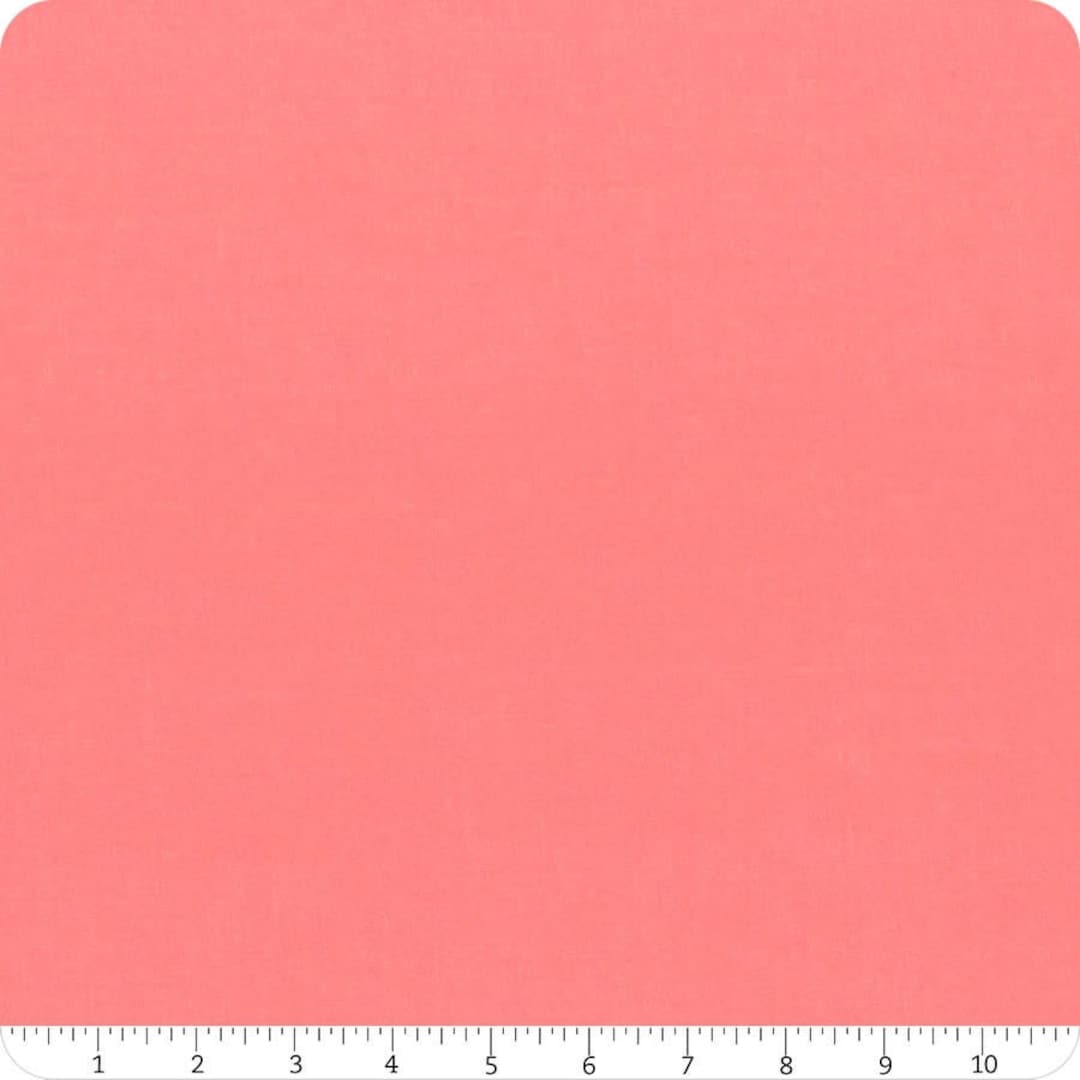 Moda BELLA SOLIDS Quilt Fabric By-the-1/2-yard - 9900 62 Rose - Etsy