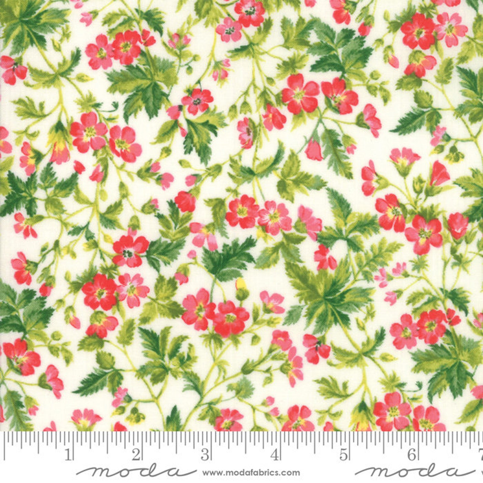 Moda WILDFLOWERS IX Quilt Fabric By-the-1/2-yard - 33382 11 Linen - Etsy
