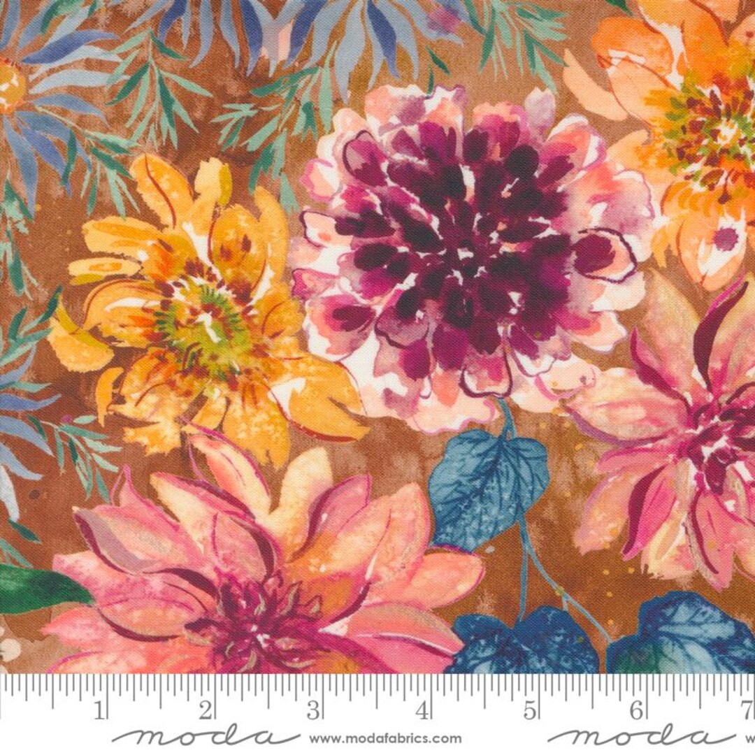 Moda FLORIBUNDA Quilt Fabric By-the-1/2-yard by Create Joy Project ...