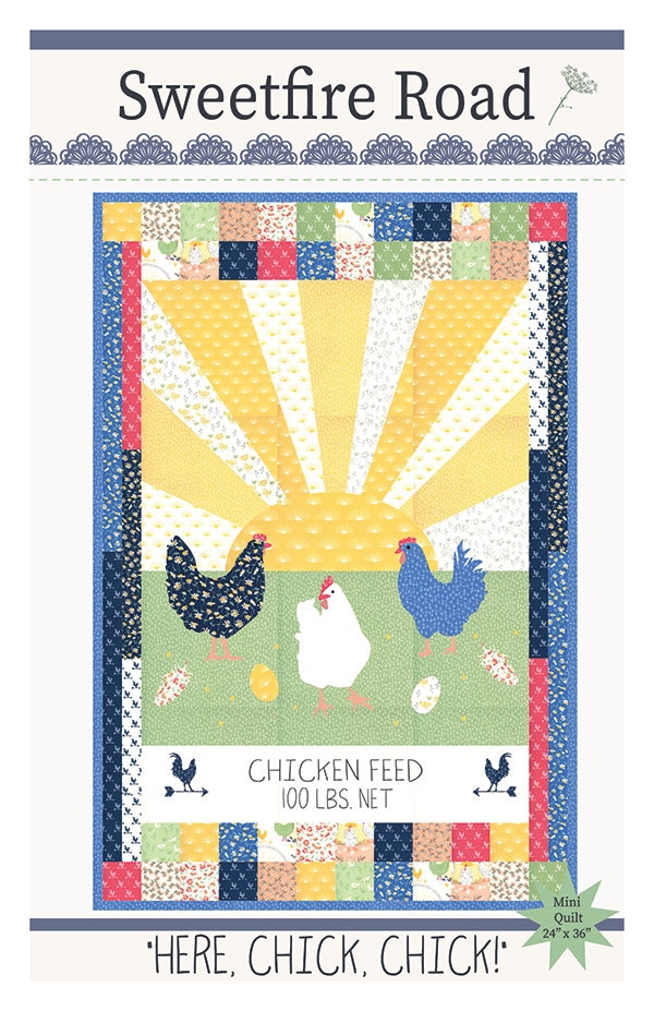 Here Chick Chick Quilt Pattern SFR 0001 by Sweetfire Road | Etsy