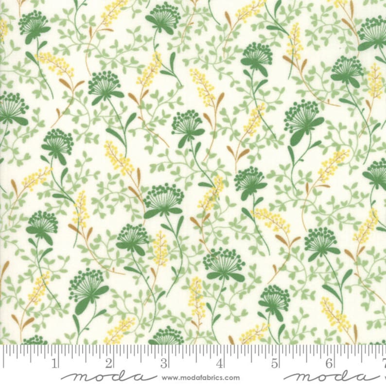 Moda WILDFLOWERS IX Quilt Fabric By-the-1/2-yard 33385 11 - Etsy