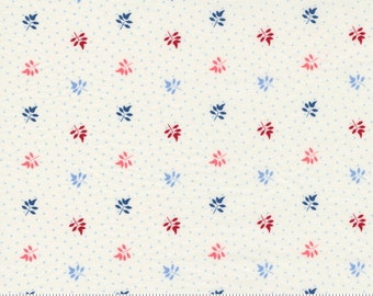 Moda 101 MAPLE STREET Quilt Fabric 1/2 Yard by Bunny Hill Designs Pale ...